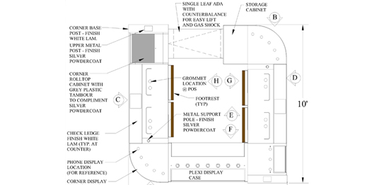 Kiosk Layout Plan